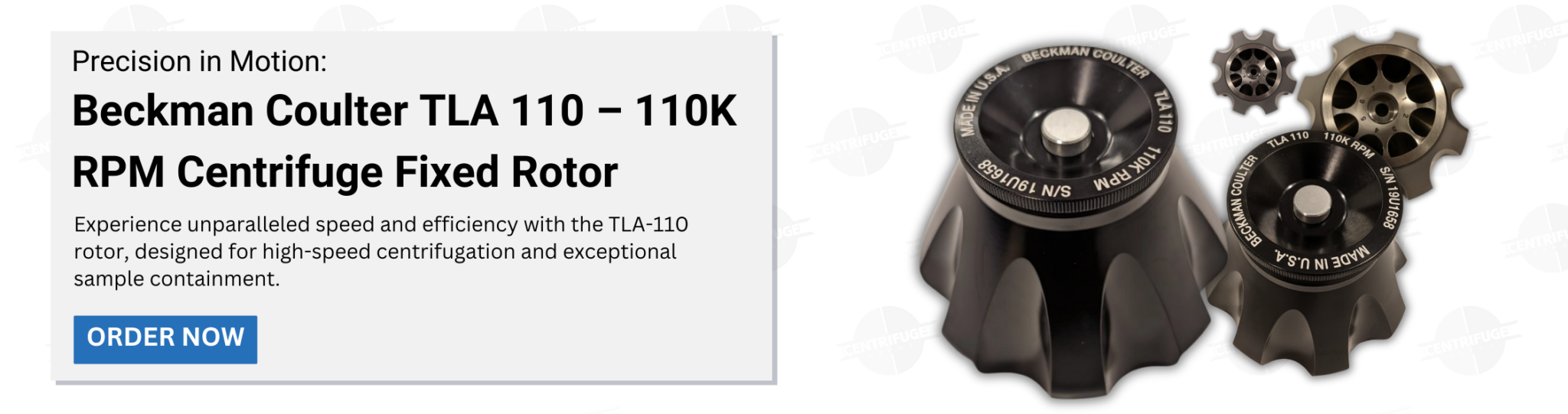 Fixed Rotors - Centrifuge Depot